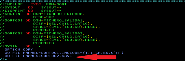 PerroCobolero: INCLUDE & OMIT - JCL