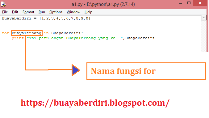 8.Belajar Bersama Python | For Python