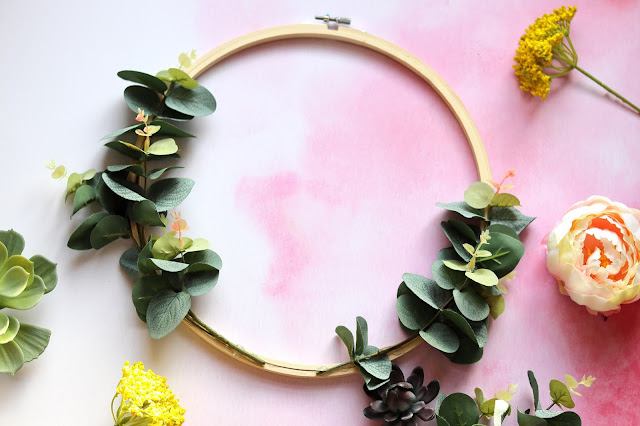 DIY PROJECT: A very Easy Floral Hoop Tutorial for any Occasion ...
