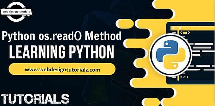 Python os.read() Method with example - WebDesignTutorialz