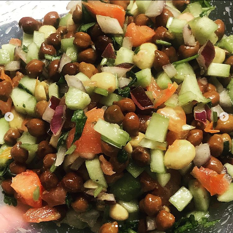 Jhovaan - Meal (in Konkani): Recipe : Kala Channa Chaat - Black ...