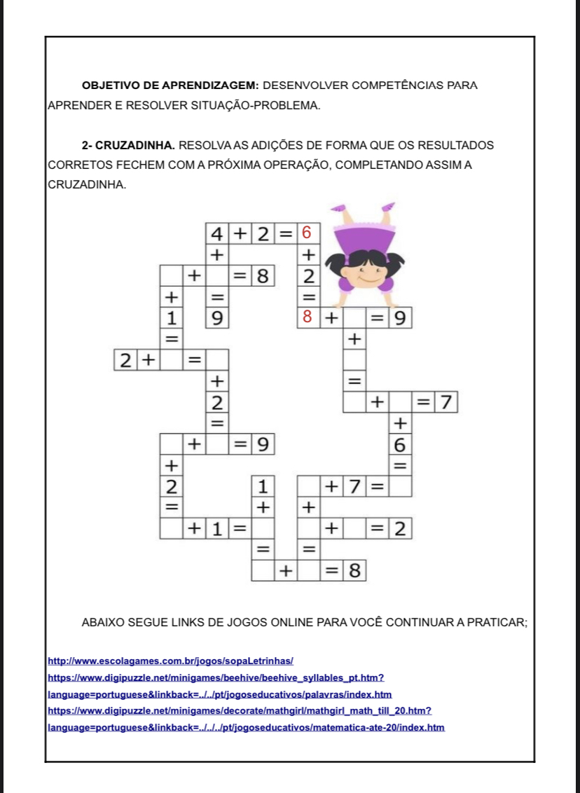 CENTRO EDUCACIONAL MUNICIPAL SÃO CRISTÓVÃO: Atividades AEE