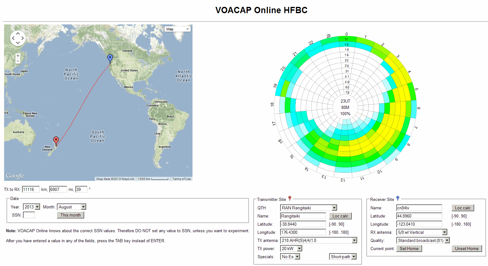 drmna.info: New and Improved VOACAP - Ideal for SWLs