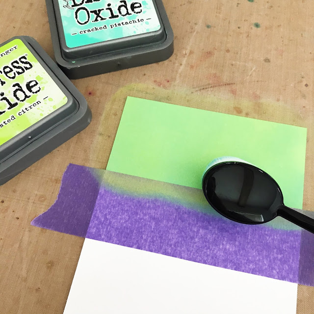 carly tee: how to make easy emboss resist cards with reverse confetti