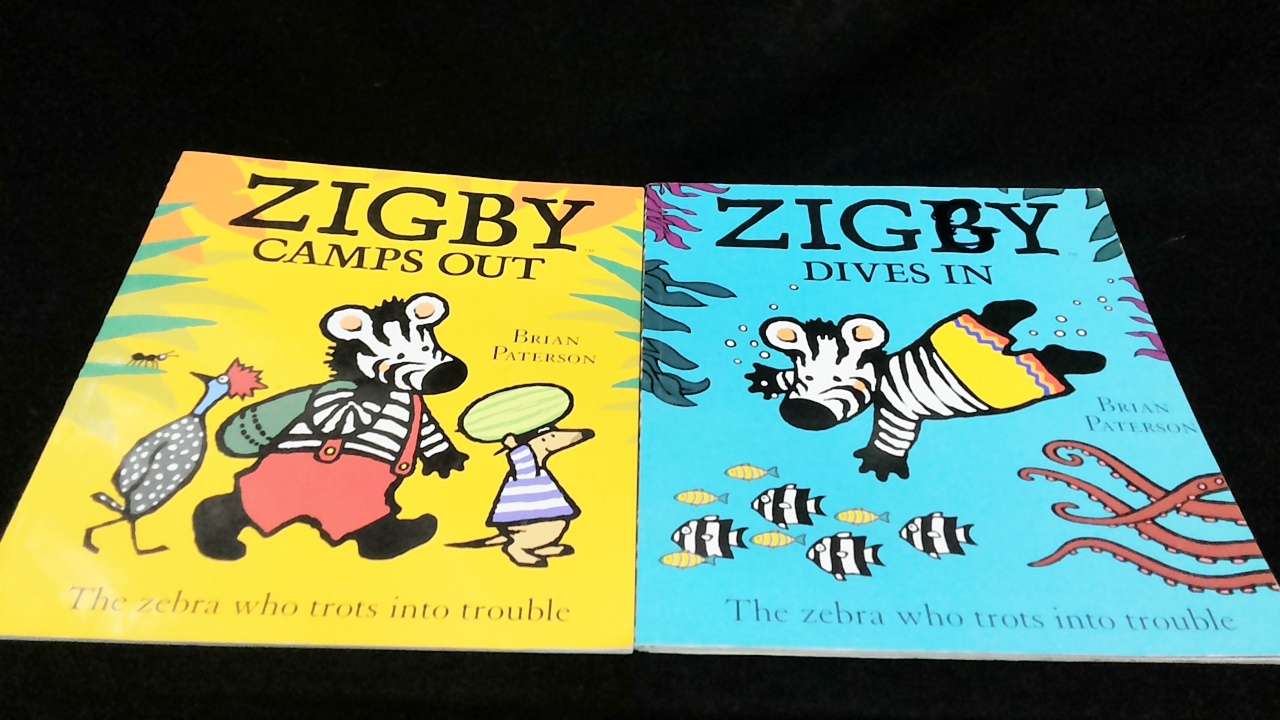 Kid Books Blog: 688.Zigby camps out / Zigby dives in