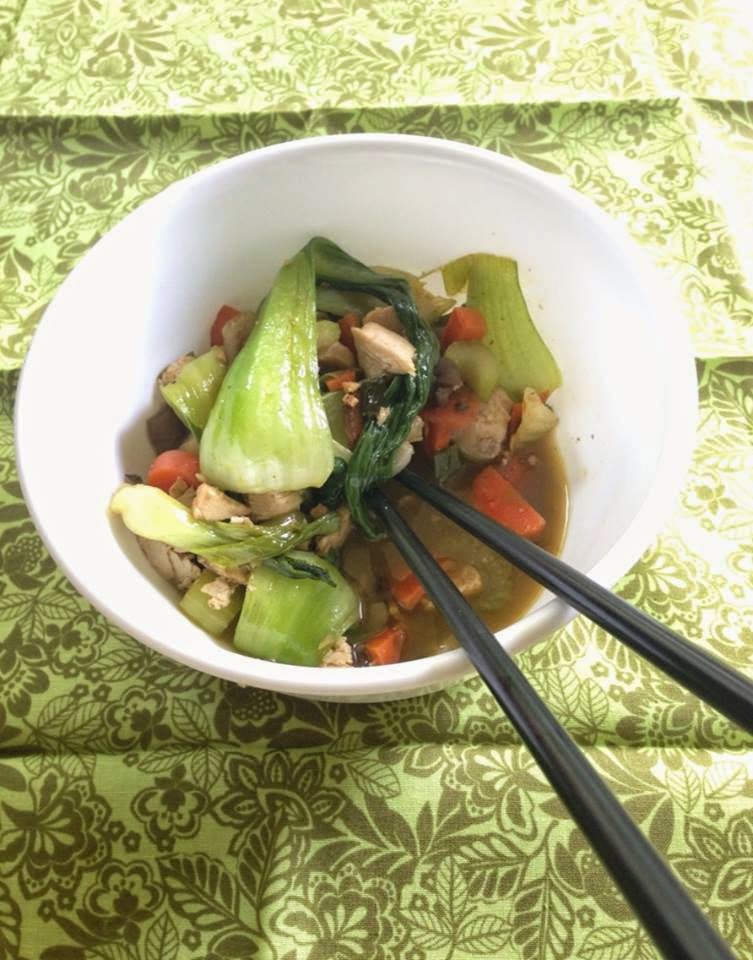 The Sparrow Chef: Ginger Asian Chicken Stew