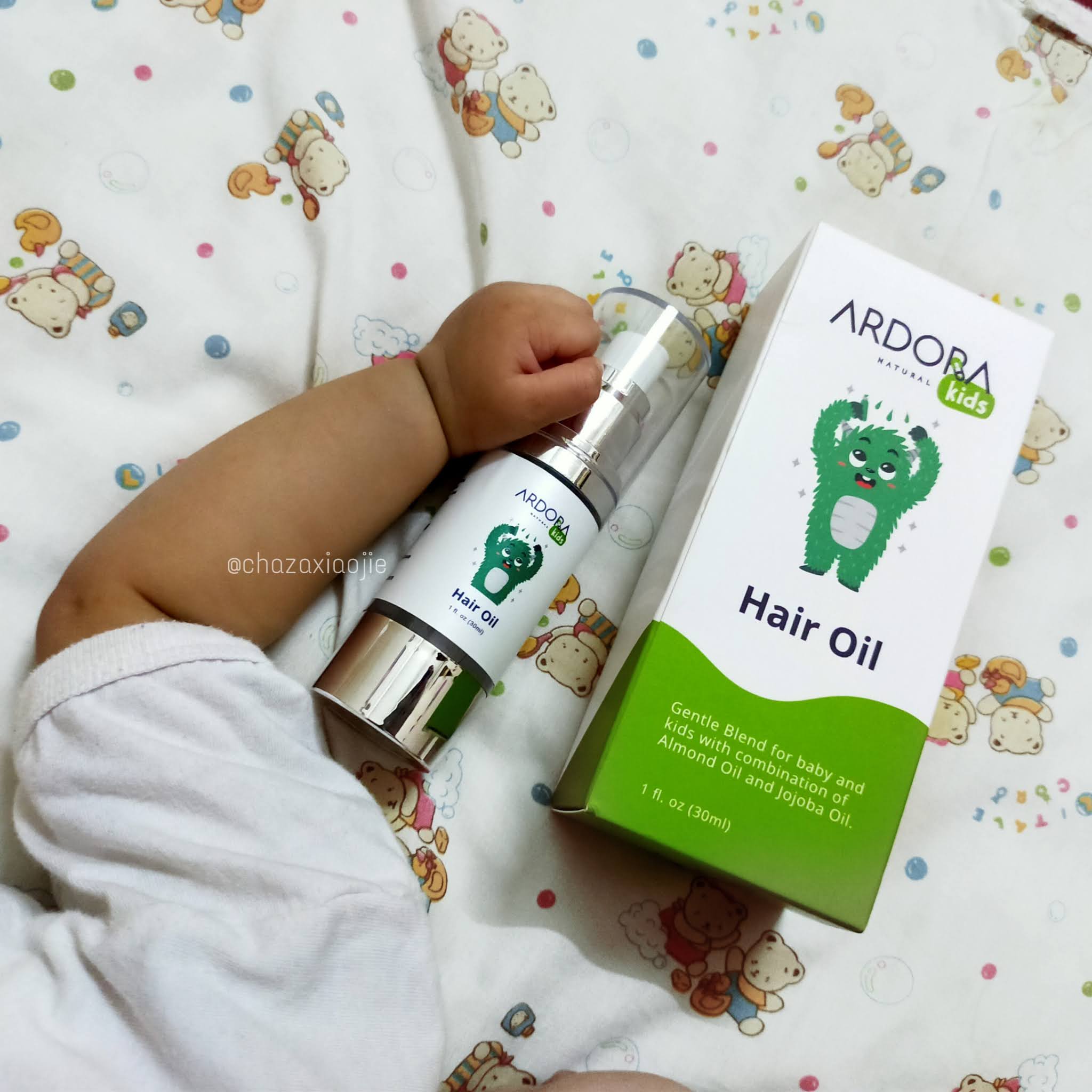Ardora: Minyak Rambut Natural Bayi yang Bagus Berasaskan 100% Bahan Organik