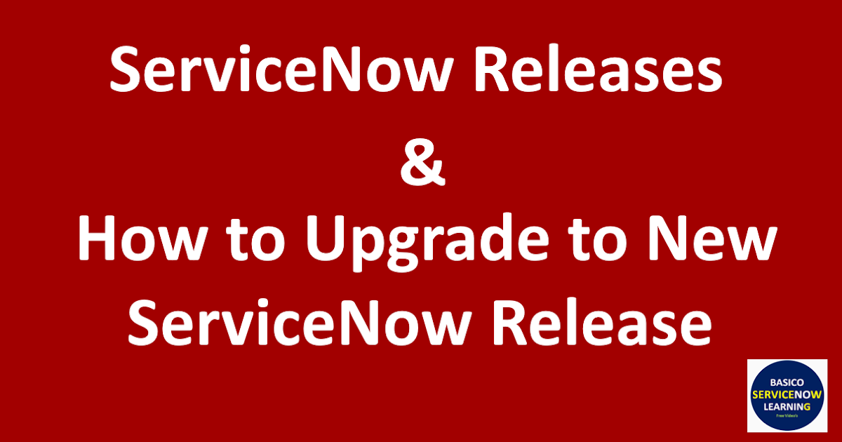 ServiceNow Latest Release | Latest ServiceNow Version | | Vancouver ...