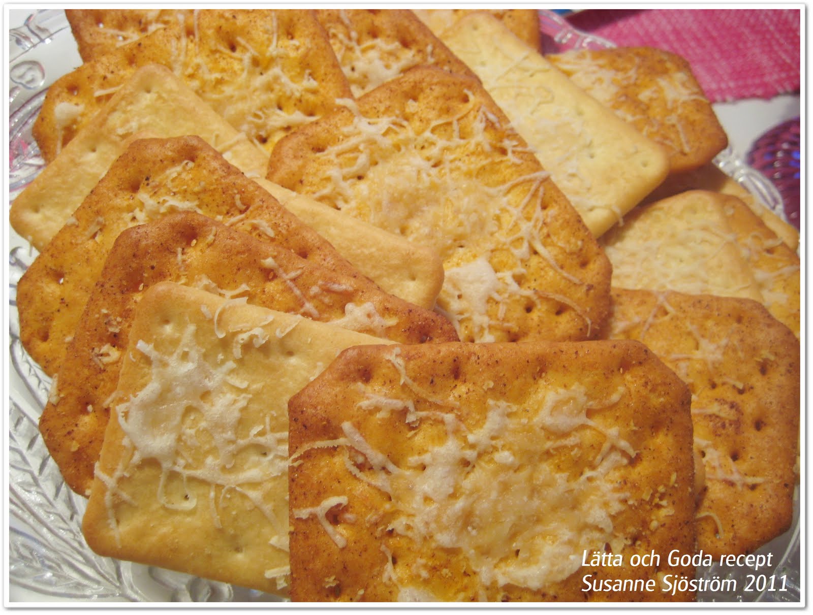 Lätta och Goda recept: Kex med parmesan