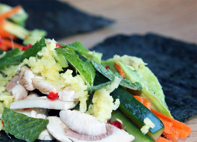 GreenandSqueaky: Raw Seaweed Wraps