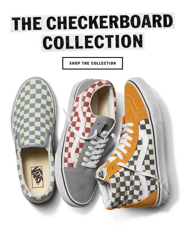American Sports Style: Vans Retro Checkerboard Designs