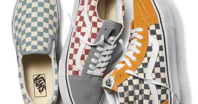 American Sports Style: Vans Retro Checkerboard Designs