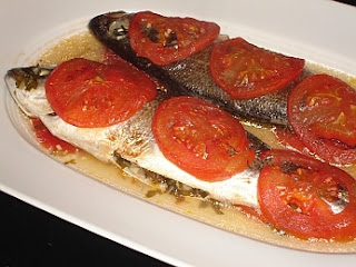 Authentic Greek Recipes: Greek Sea Bass (Lavraki)