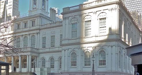 EV Grieve: At the rally for the former PS 64 today at City Hall