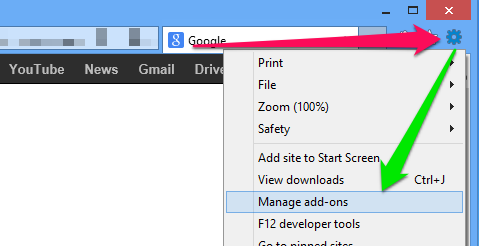 How To Change Default Search Engine To Google In Internet Explorer 10 ...