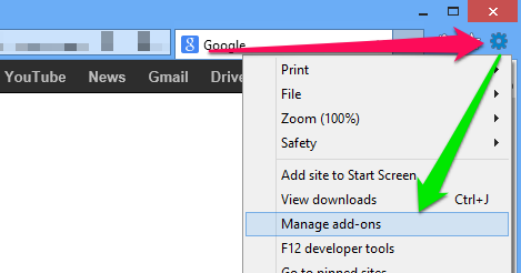 Make google default search engine ie 10 - mserlwc
