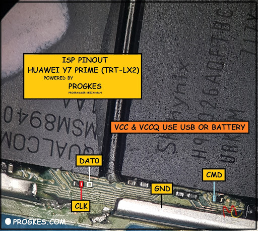 MEDIA CARE TELEKOMUNIKASI INDONESIA: ISP PINOUT HUAWEI Y7 PRIME (TRT-LX2)