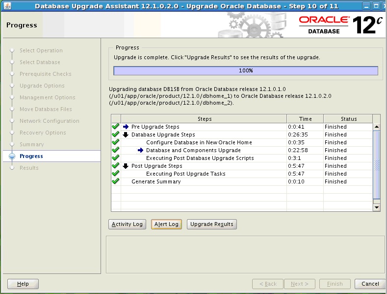 Oracle Database 12c Upgrade An Oracle 12c Database Using Transient