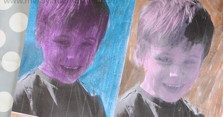 Andy Warhol Pop Art for Kids - Messy Little Monster