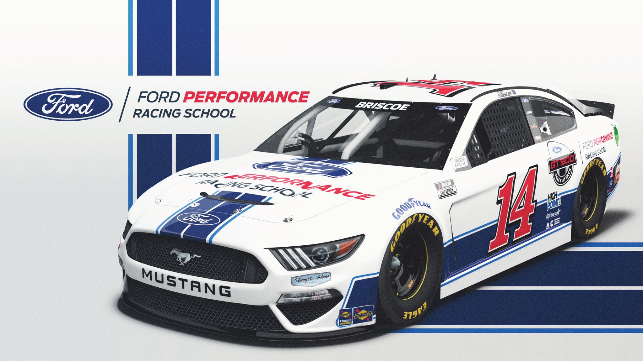 Chase Briscoe’s 2021 Ford Performance Racing School paint scheme ...