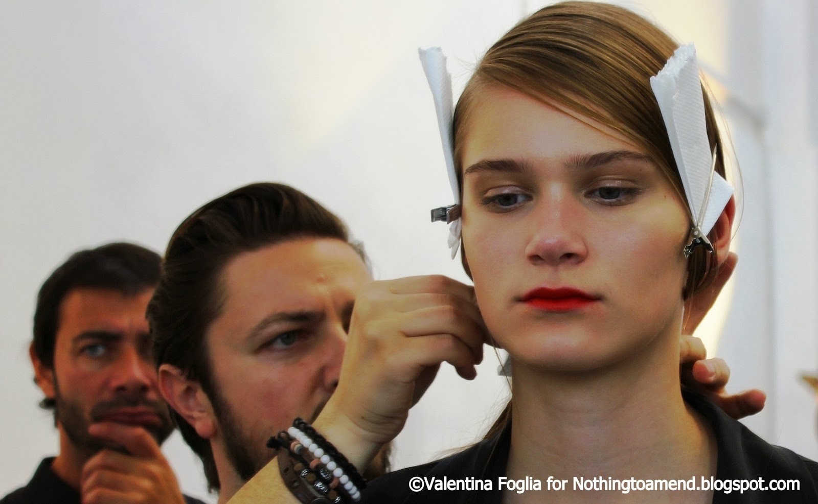 Nothing To Amend: TIGI anche nel backstage di Frankie Morello: e noi c ... Nothing To Amend: TIGI anche nel backstage di Frankie Morello: e noi c ...