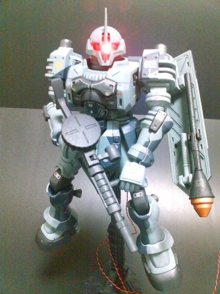 HGUC 1/144 Zudah with LED Custom Build