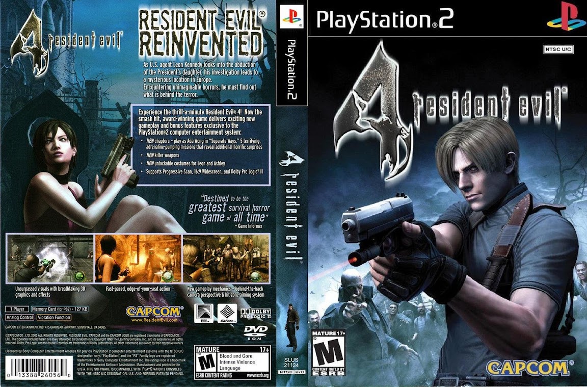 Resident Evil 4 Latino Ps2