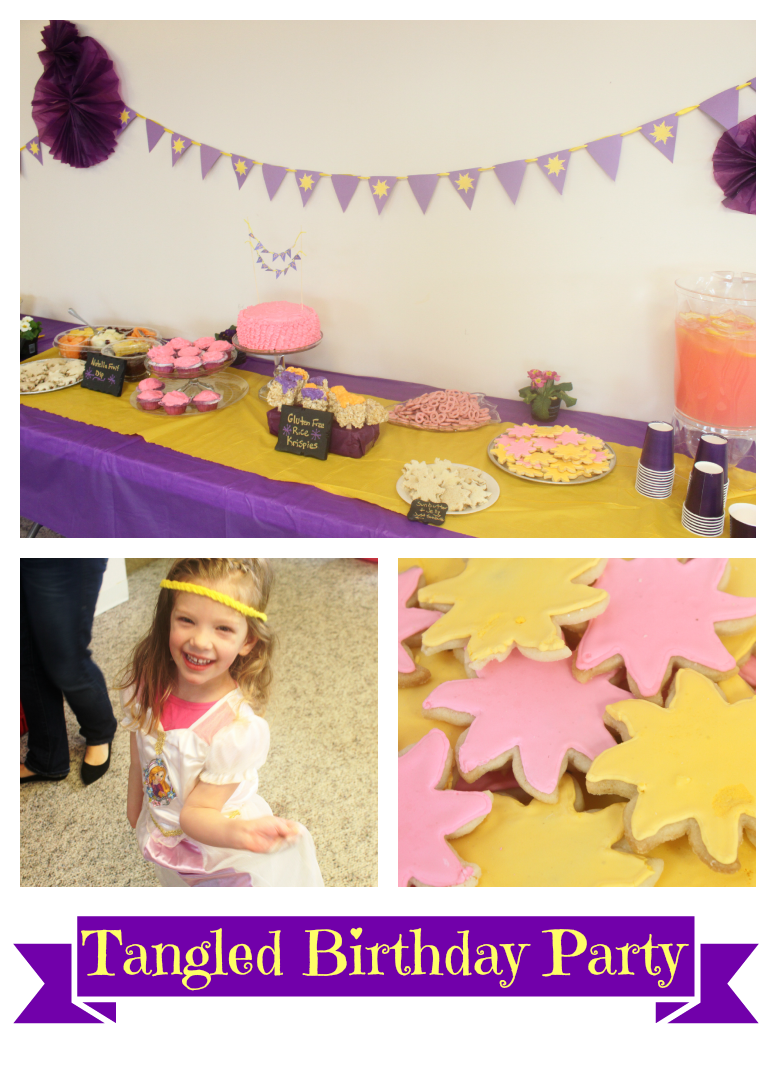EAT+SLEEP+MAKE: PARTY: Tangled Birthday Party {Food and Decorations}