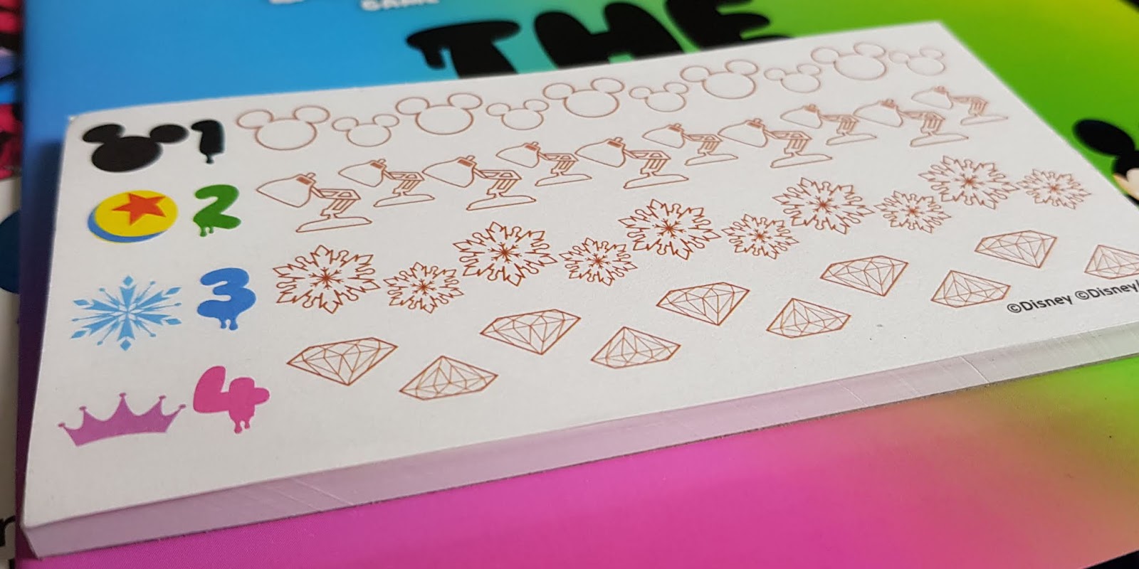 The Brick Castle: Disney Edition Colour Brain Game Review (age 8+) Sent ...