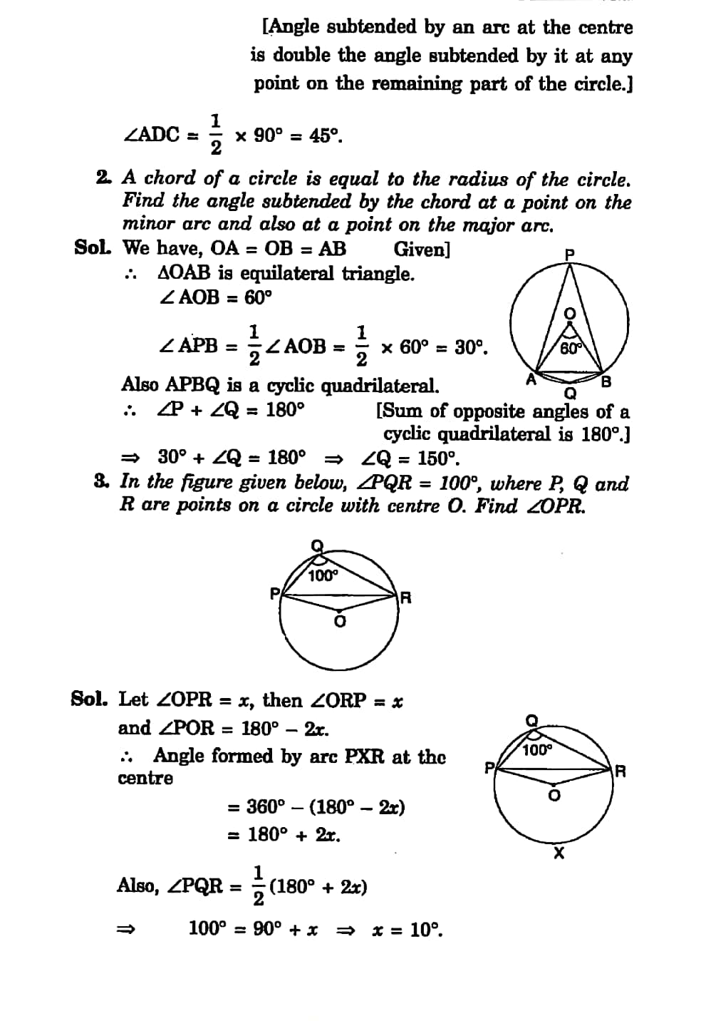Circles class 9 math - Studypur