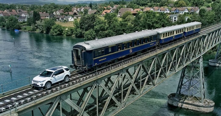 Watch The New Land Rover Pull A 100-Tonne Train Like It's A Piece Of ...