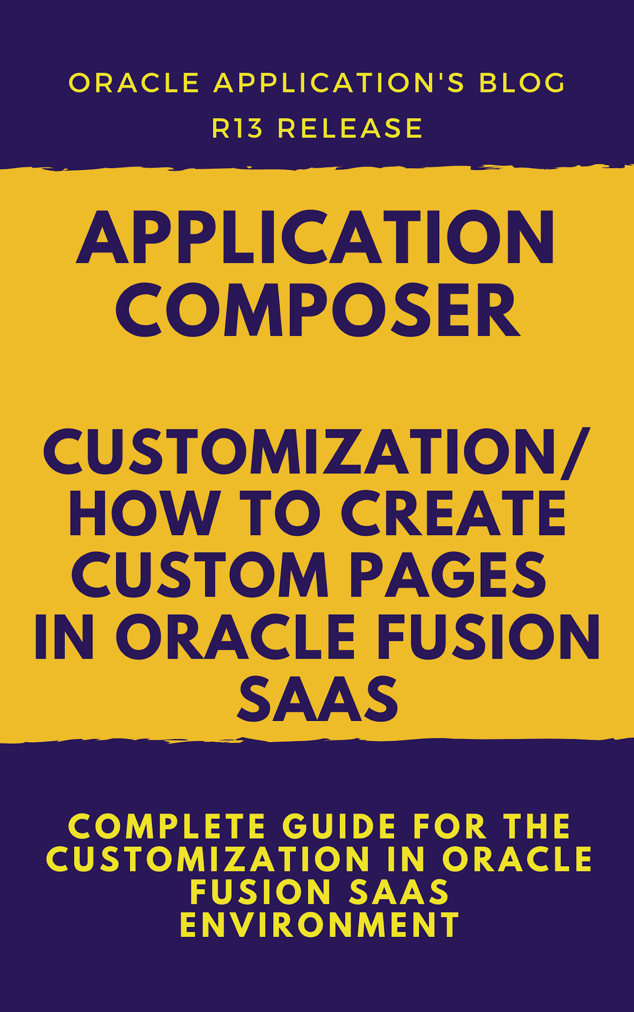 Oracle Application S Blog Oracle Fusion Saas Customization Book Develop Custom Pages