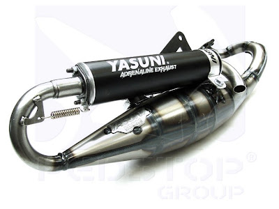 ADRENALIN SCOOTER PERFORMANCE PARTS: YASUNI R ADRENALINE Exhaust System