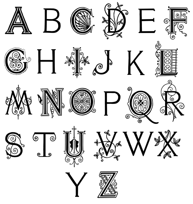 Alphabets Letters | Dresses Dotcom
