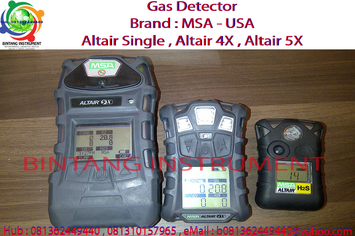.: 081362449440 Jual Multi Gas Detector MSA Altair 5X . Gas Detector ...