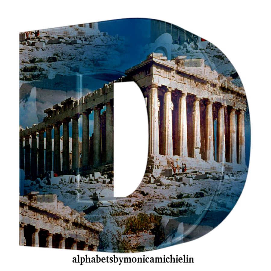 M. Michielin Alphabets: ATHENS (GREECE) CITY PARTHENON ALPHABET ...