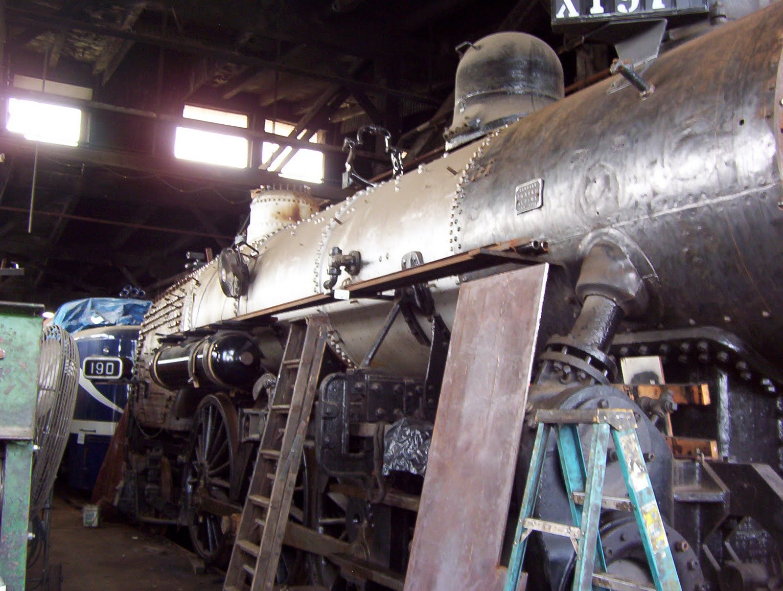 Brooklyn Yard Roundhouse: The Steam Locomotives Inside the Roundhouse