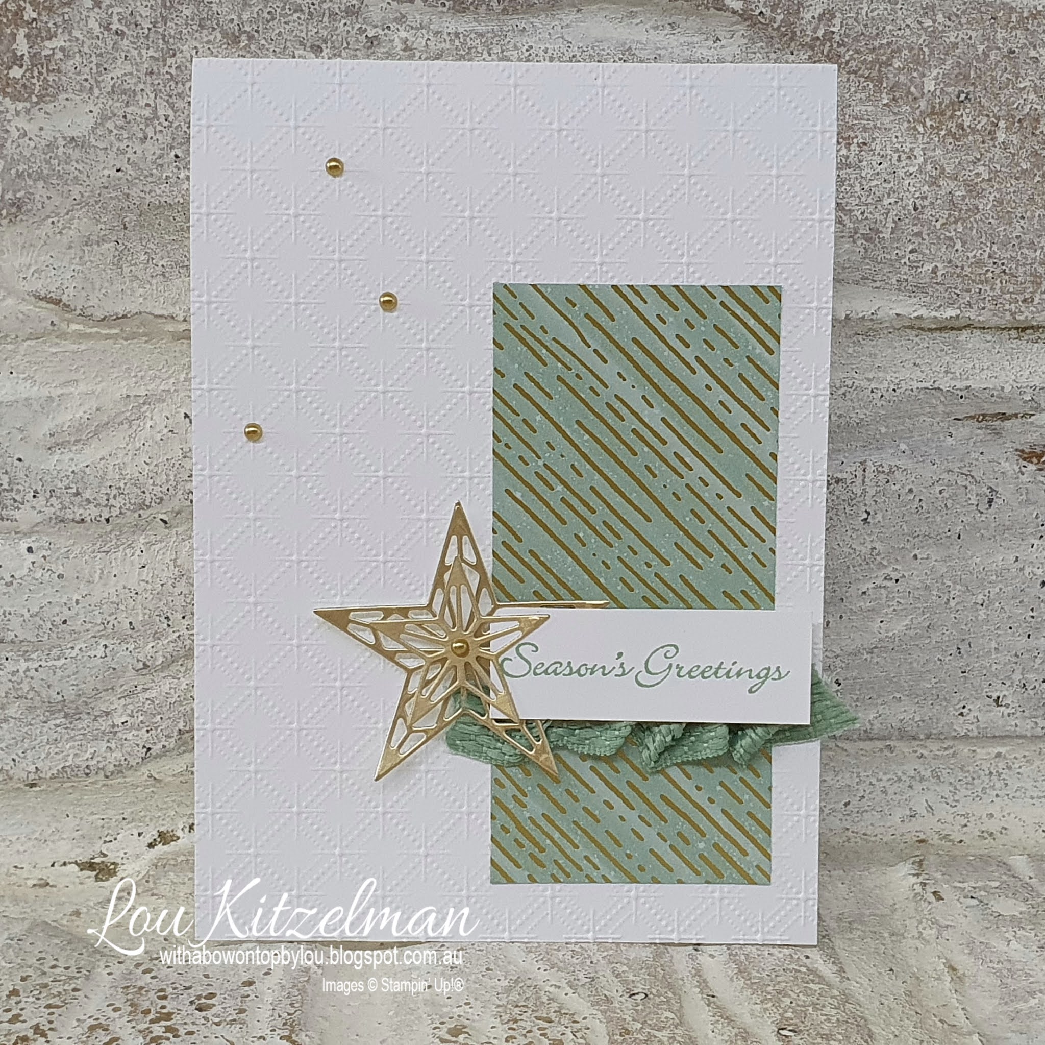 30 Day Christmas Card Making Challenge Day 16 - Sketch