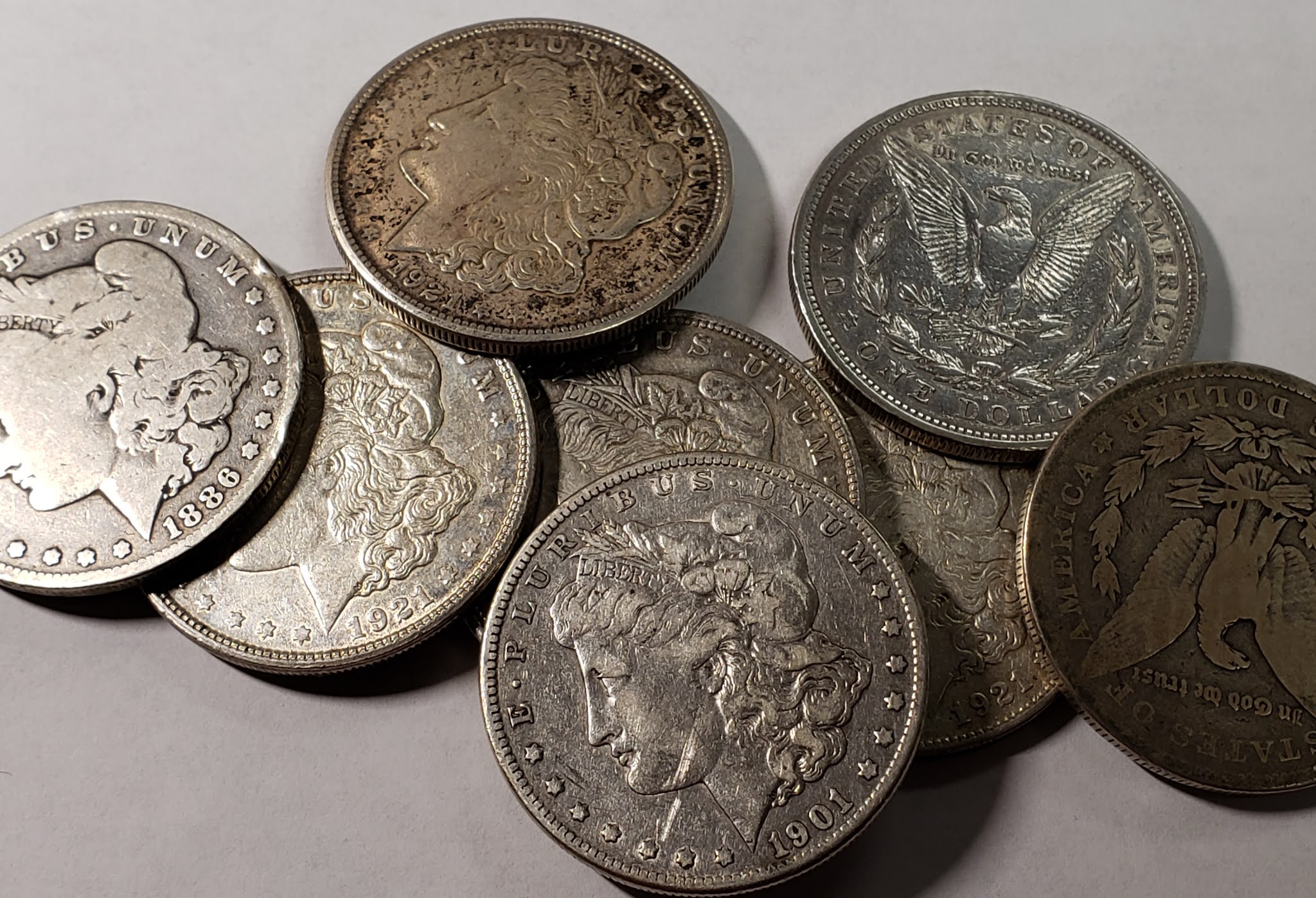 US Silver Dollar Basic Categories