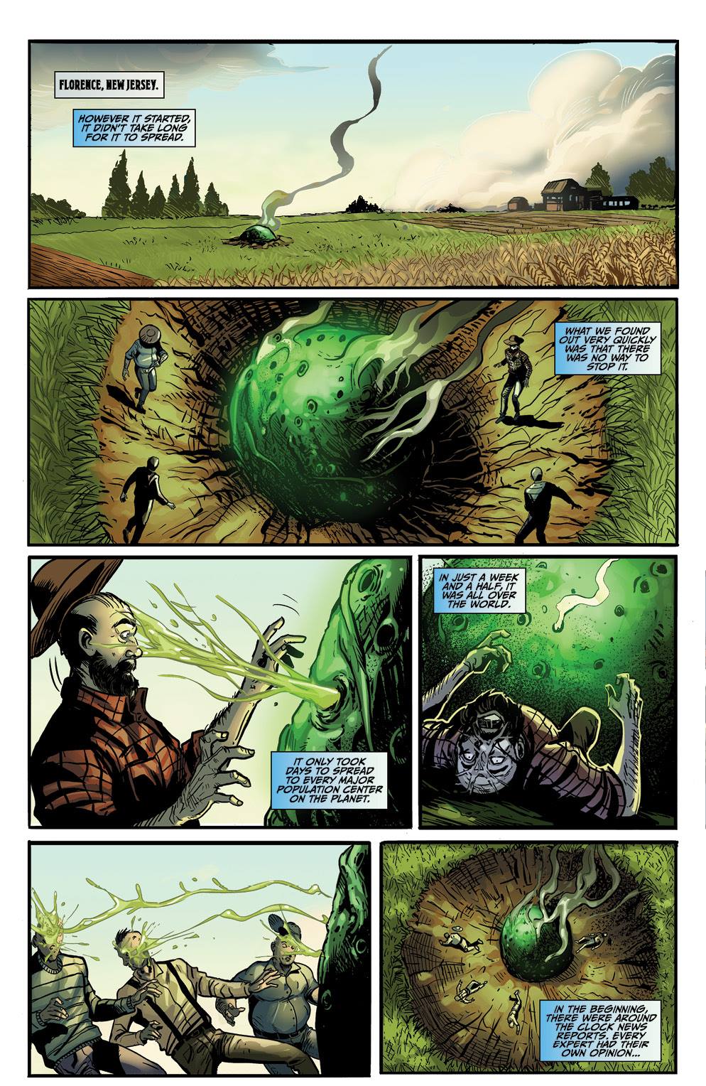 ALIENS VS ZOMBIES #1