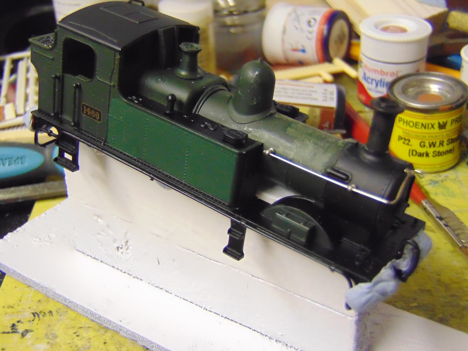 Dorset Railway Modelling: OO scale 14XX 0-4-2T.