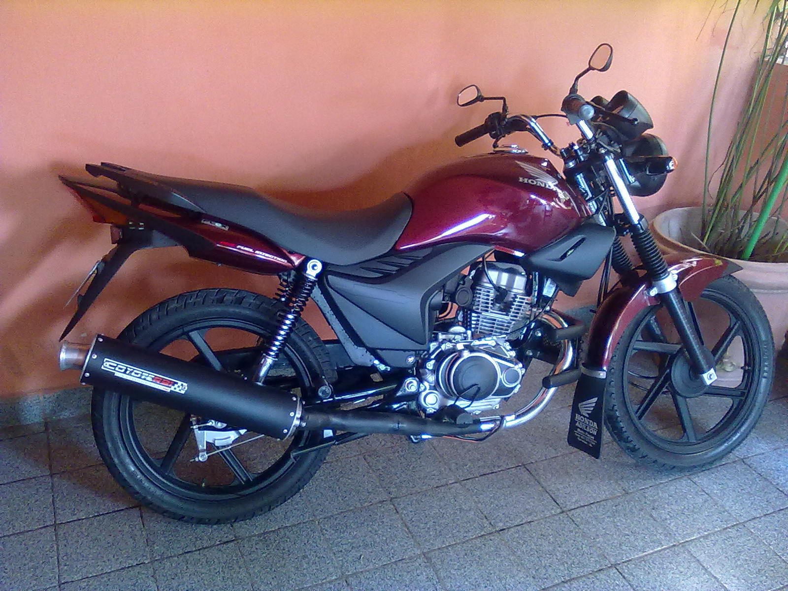 CLUB DA FAN: FAN 150 VERMELHA