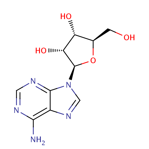 Adenosine ~ Structure of