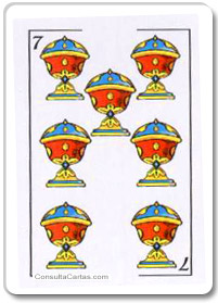 Tarot y baraja española gratis: SIGNIFICADO DEL SIETE DE COPAS