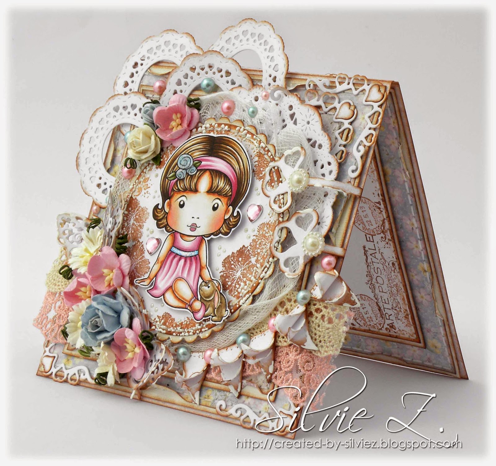 Created-By-Silvie-Z.: La-La Land Crafts - MARCI WITH BUNNY ♥♥