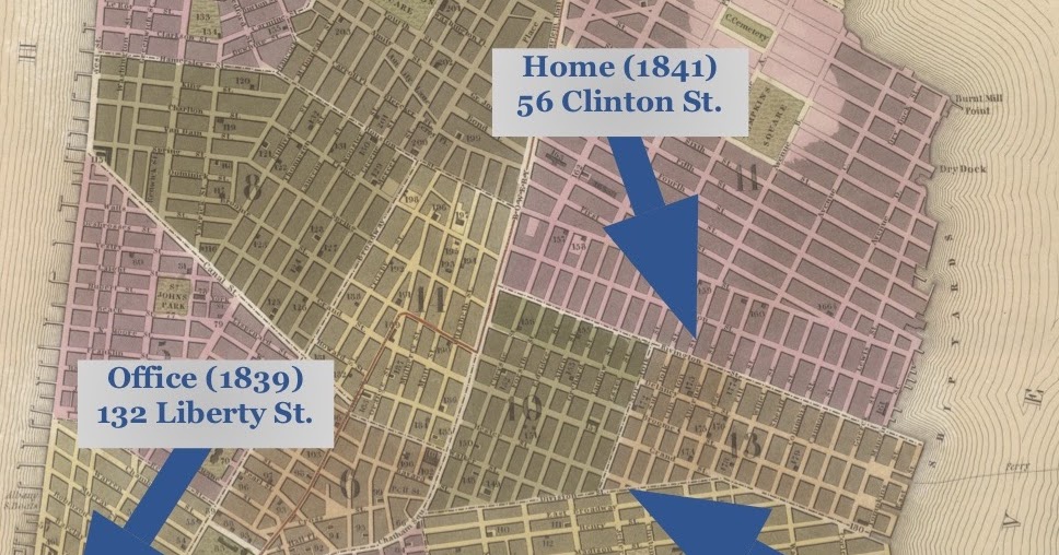 TheAncestorFiles: Elisha Tanner in Manhattan