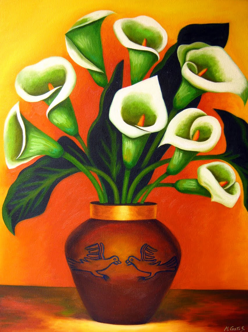 Marco Costa Artista Visual: Pinturas de Calas