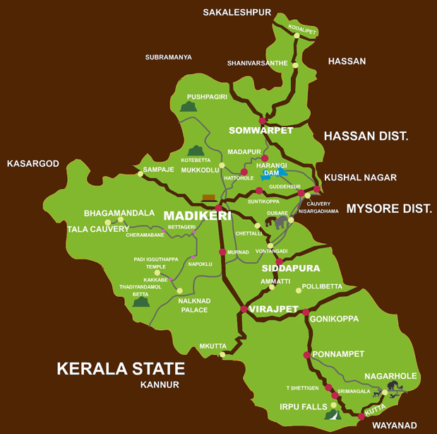 enjoy in karnataka: Places to visit in Karnataka:- Kodagu