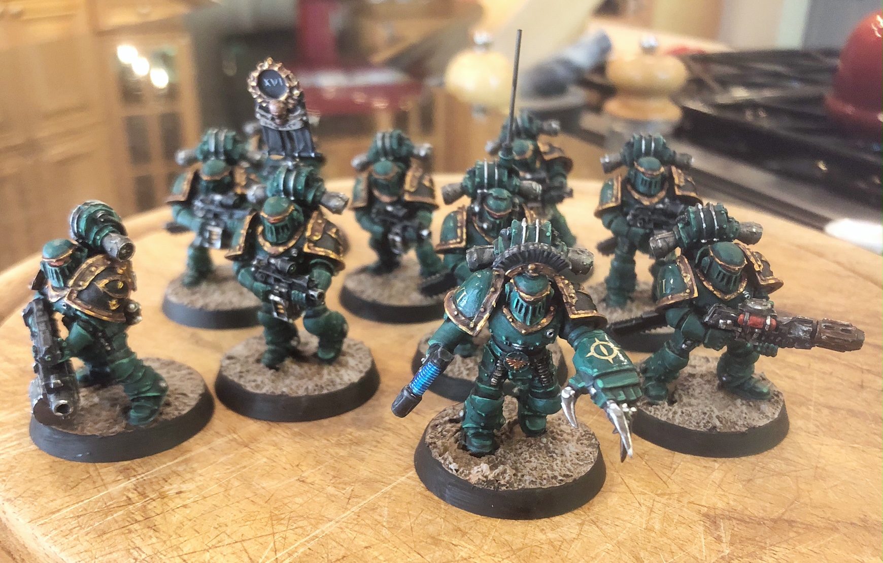 Fawcett Avenue Conscripts: XVI Legion Veteran Tactical Squad