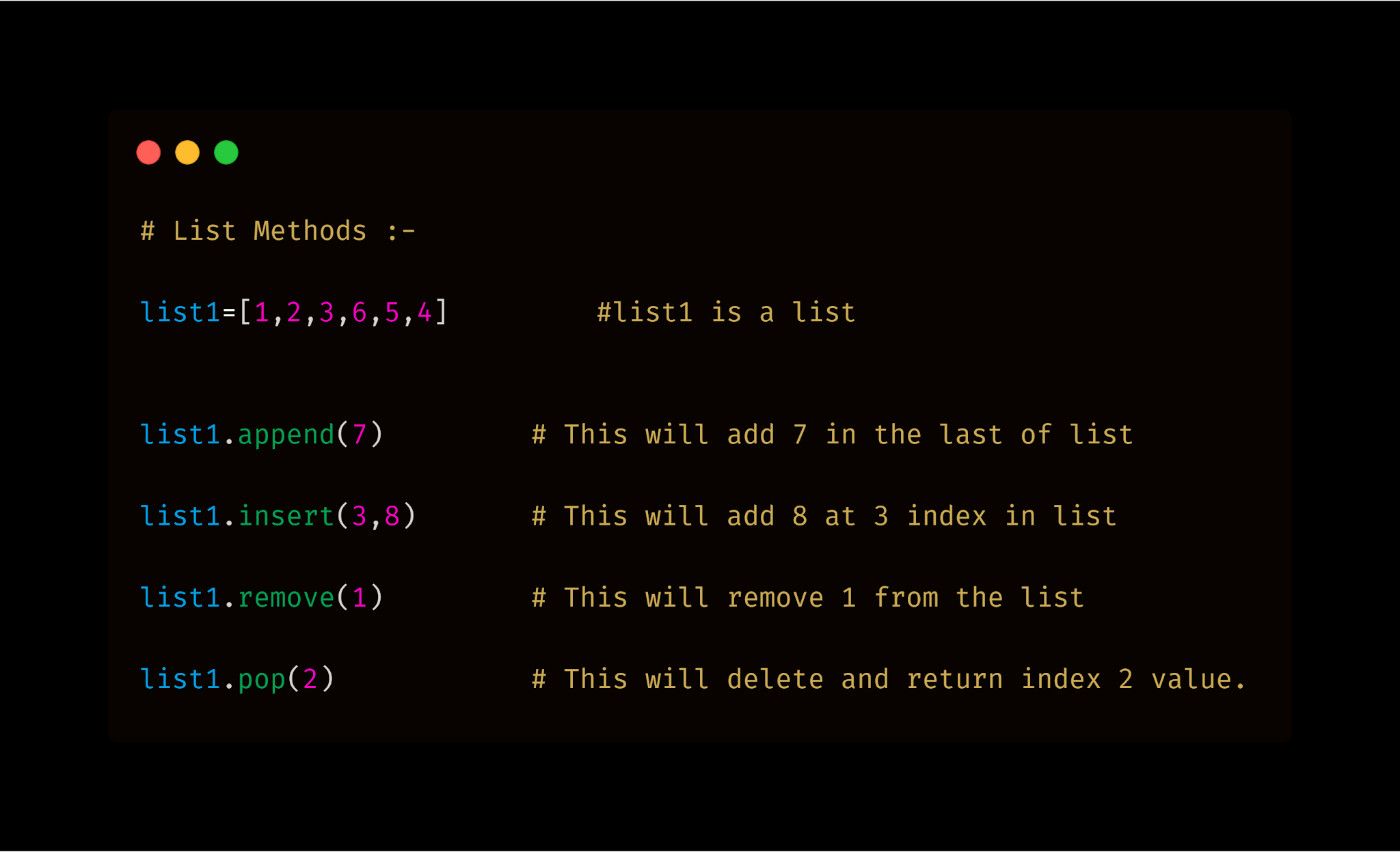 Python Tutorial 5---"Python Lists And List Functions"